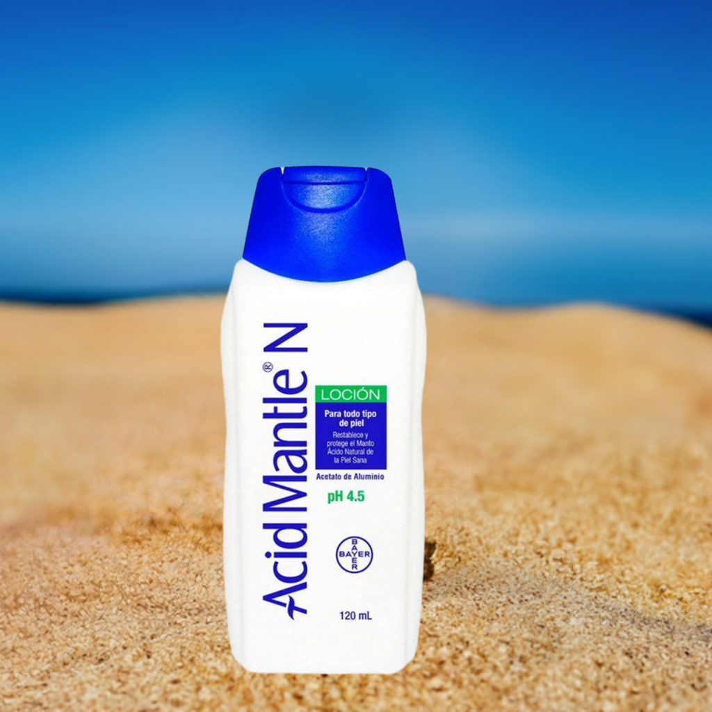 Acid Mantle N Loción Acetato de Aluminio | Protege, humecta y restaura – Evapharma